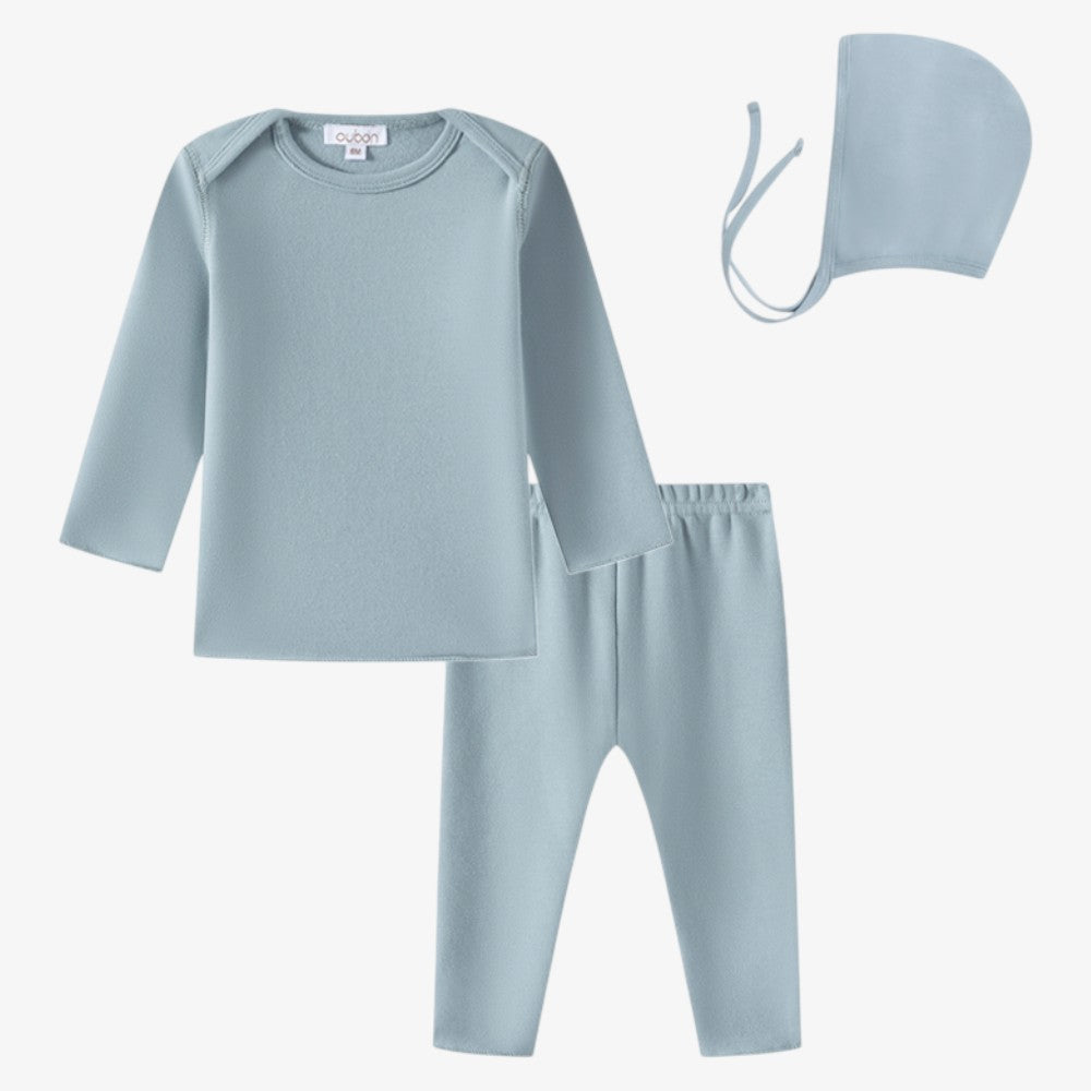 3 Piece Set - Blue–aw042-blue – blubellebaby