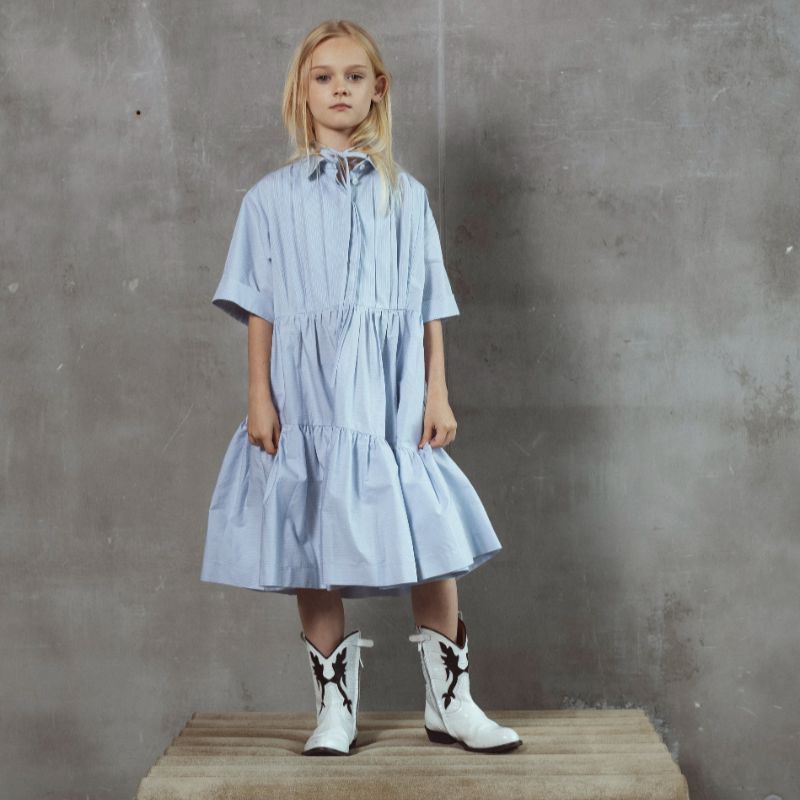 Bea Dress - Blue–bea-blue – blubellebaby