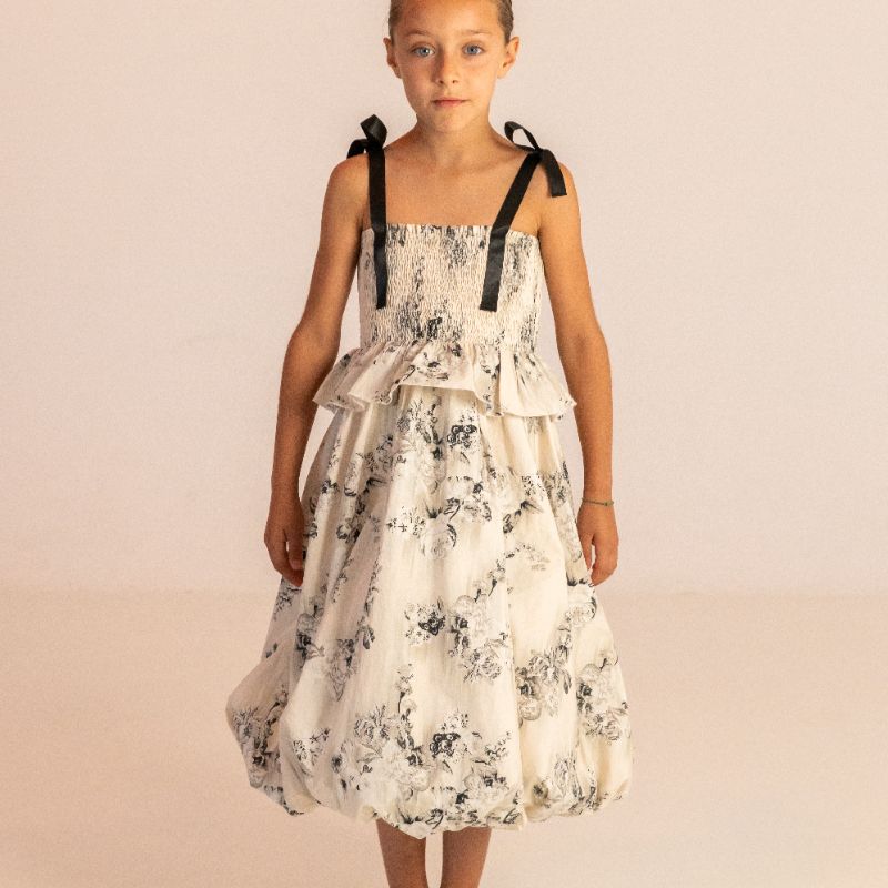 Clara Dress - Printed–d10l-printed – blubellebaby