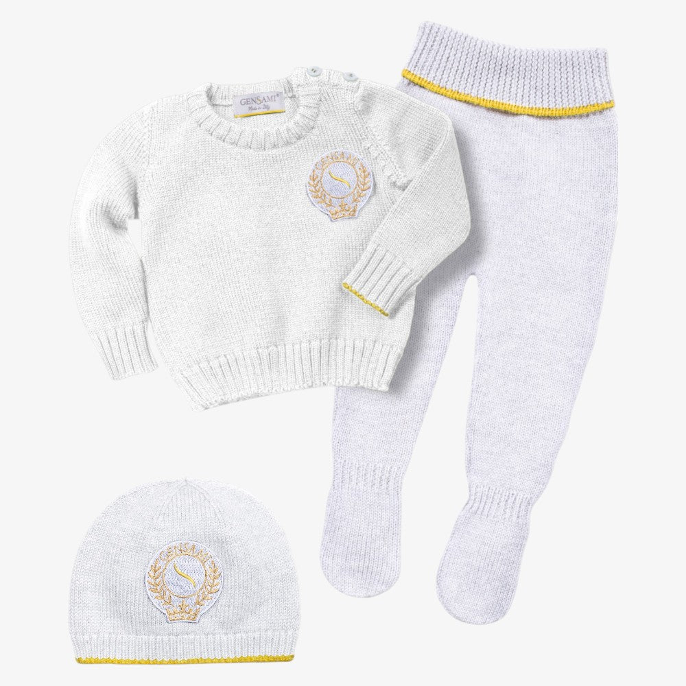 Laurel 3 Piece Set - Offwhite–gpt01-b-cor-offwhite – blubellebaby