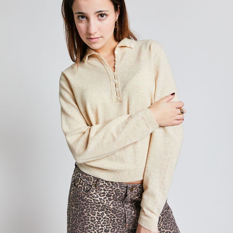 Tea Sweater - Off White–tea-off-white – blubellebaby